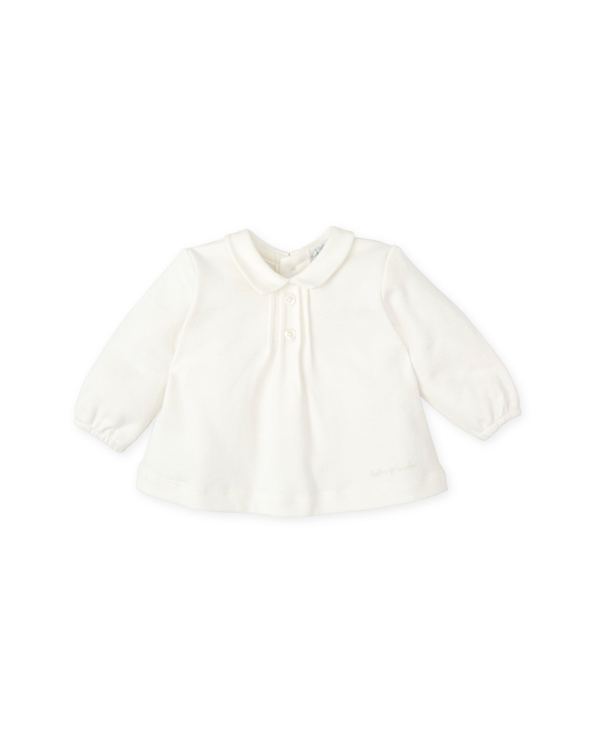 Long-Sleeve Baby T-Shirt in Ivory White – Tutto Piccolo® USA | Clothing ...